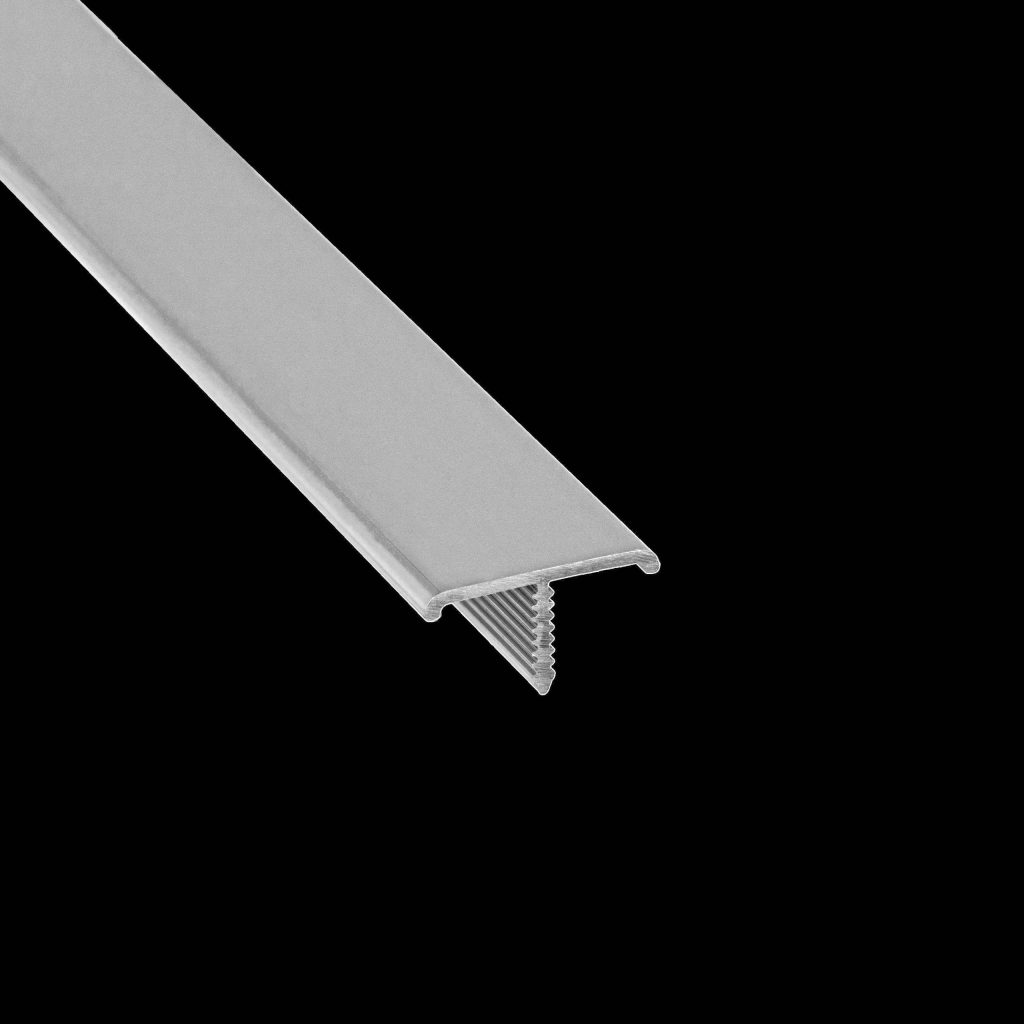 Προφίλ Τύπου Τ 20mm Silver Ματ – Οικεία Οικία